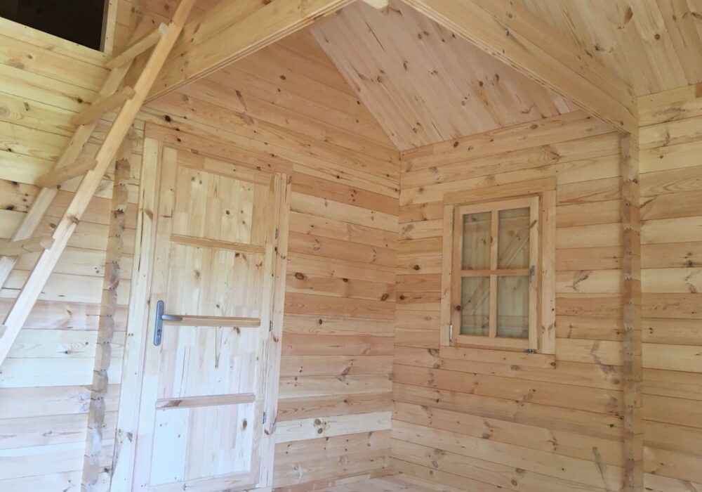 Casă din lemn la cheie, SCOOT, modulară, izolată 37mp, 5x4m